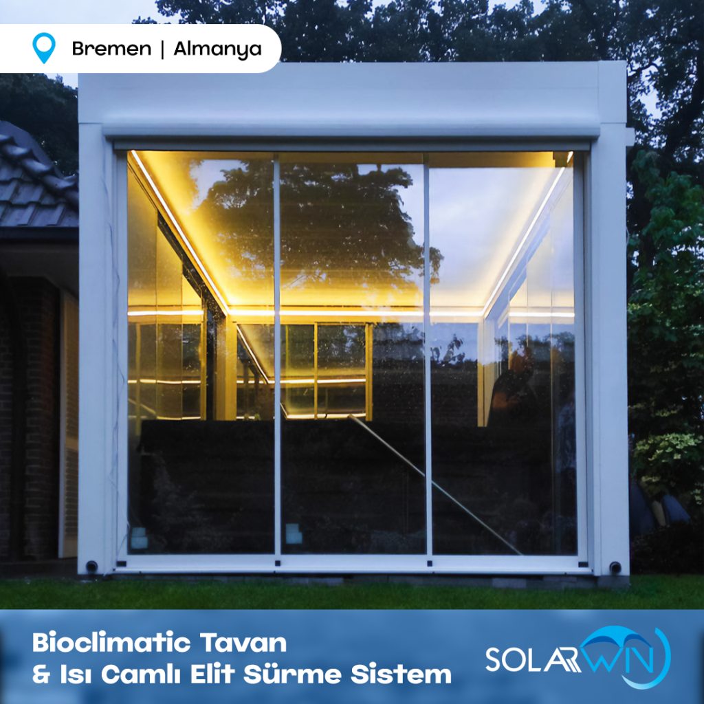 Rolling Roof, Panel Roof - Bioclimatic, Smart Roof Systems