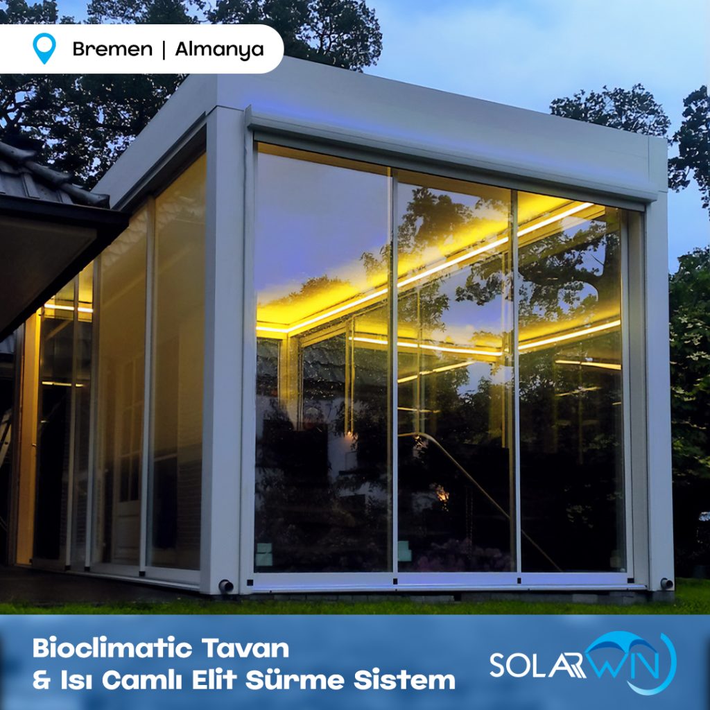 Rolling Roof, Panel Roof - Bioclimatic, Smart Roof Systems