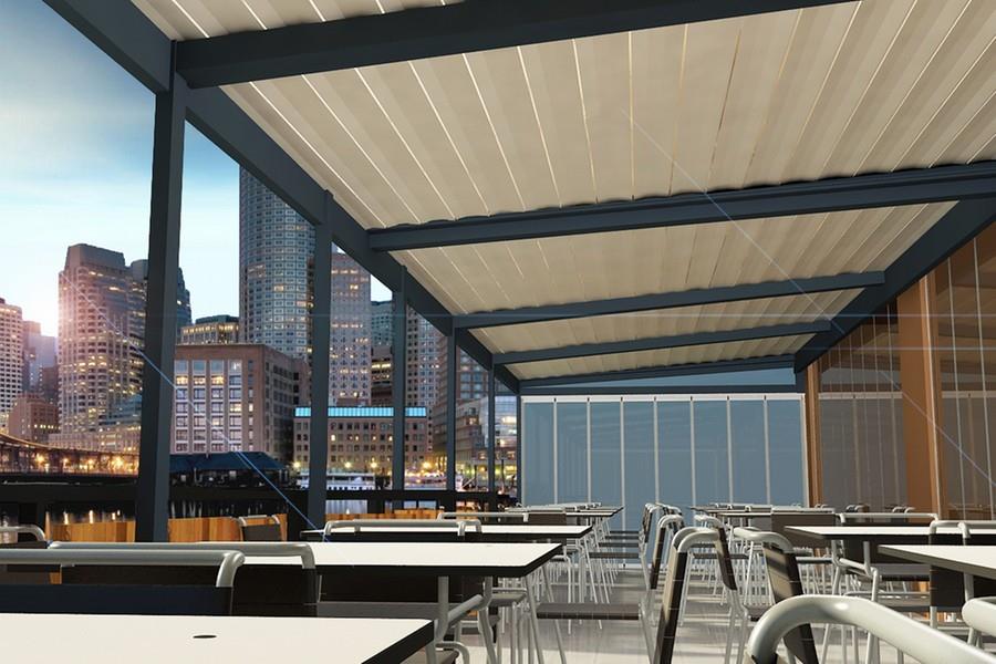 Rolling Roof, Panel Roof - Bioclimatic, Smart Roof Systems